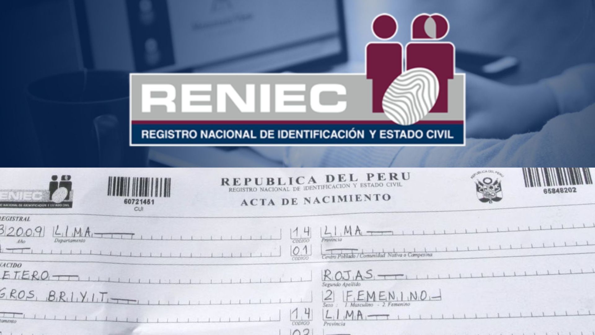 Cómo tramitar tu acta de nacimiento en línea