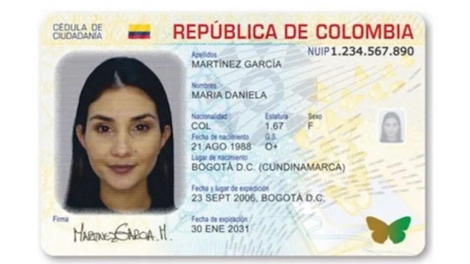 Obtención de la tarjeta de identidad colombiana